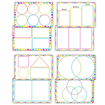 Teacher Created Resources - Tapis de tri - Ensemble de 4 | bureauengros.com