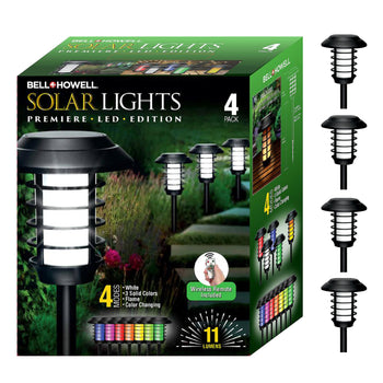 Bell + Howell - Color Disk Lights Lumières solaires à DEL ...