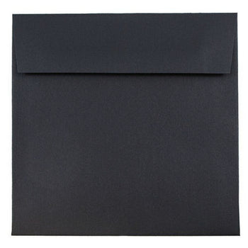 JAM Paper - Enveloppes d'invitation carrées - 6,5 x 6,5 - lin noir ...