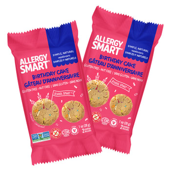 Allergy Smart - Biscuits - Gâteau d'anniversaire - 28g - 40 Pack ...