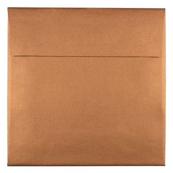 JAM Paper Enveloppes d'invitation carrées métalliques 6,5 x 6,5 po ...