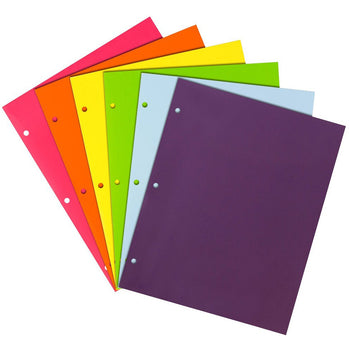 JAM Paper - Chemises scolaires plastifiées à deux pochettes ...
