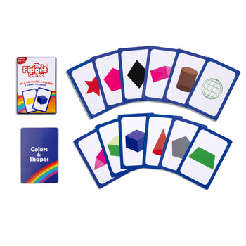 The Fidget Game - Paquet de cartes pour Les formes 2D et 3D et Les ...