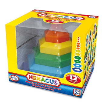 Popular Playthings - PPY19000 Jeu d'empilage Hexacus | bureauengros.com
