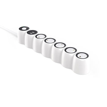 360 Electrical - Multiprise rotative à 5 prises PowerCurve 2.4 de avec ...