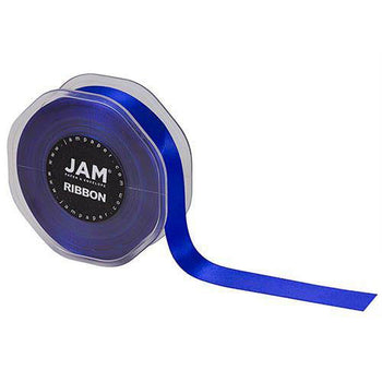 JAM Paper - Ruban de satin double face - 7/8" de large x 25 m - Bleu ...