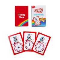 Paquet de cartes pour Apprendre à lire l’heure | bureauengros.com