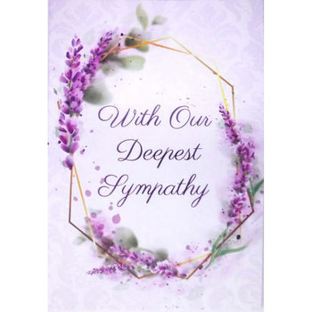 Rosedale - Cartes de souhaits de Sympathie Générale 5-1/2 po x 8 po ...