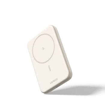 UGREEN - Mini batterie externe magnétique sans fil 20 W 10 000 mAh - Blanc | bureauengros.com