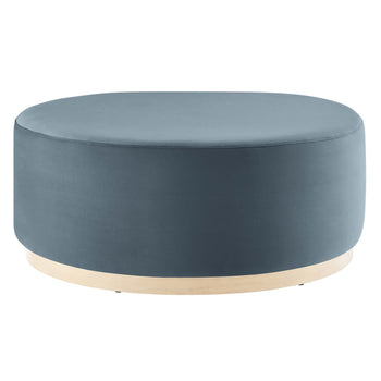 Modway - Tilden Gros velours rond de performance de 38" Rembourré ...