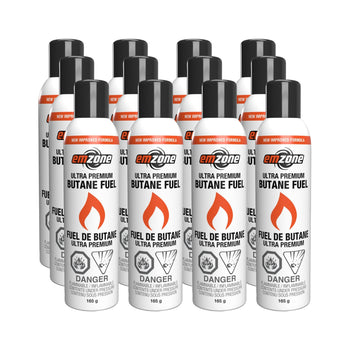 Emzone - Carburant butane ultra premium - 165 g - Paquet de 12 ...