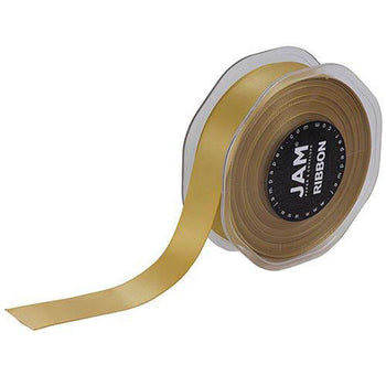JAM Paper - Ruban de satin double face - 7/8" l x 25 m - Or ...