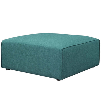 Modway - Mingle Tissu Ottoman - Sarcelle | bureauengros.com