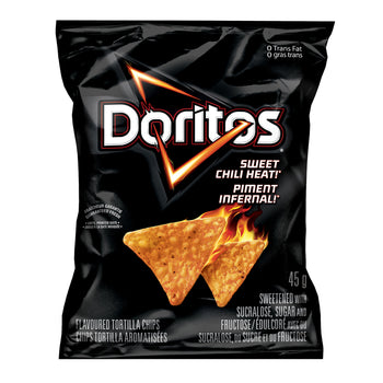 Doritos Piment Infernal! Chips Tortilla Aromatisees - 45g - Paquet de ...