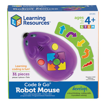 Souris robotisée Learning Resources Code & Go | bureauengros.com