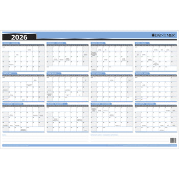 Day-Timer - Planificateur mural flexible effaçable vertical/horizontal ...