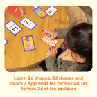 The Fidget Game - Paquet de cartes pour Les formes 2D et 3D et Les ...