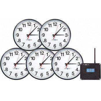 Pyramid Time Systems - Time Trax Sync RF Horloges sans fil dans une ...