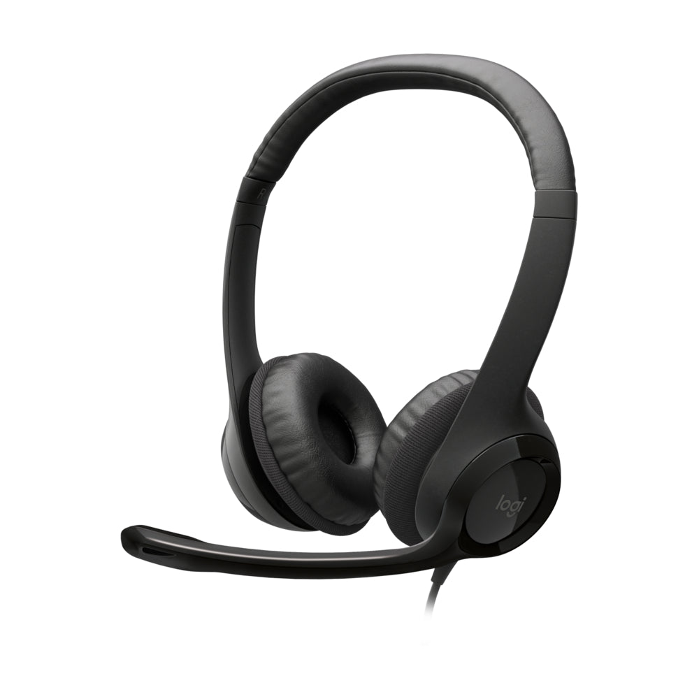 Casque d’écoute USB H390 de Logitech | bureauengros.com