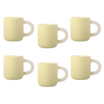 Maxwell & Williams - Petite Tasse Jaune Citron Rose Sherbert - 110 ml ...