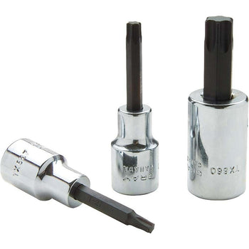 Gray Tools 1/2" Drive Standard Length, Chrome Finish, T55 Torx Head ...