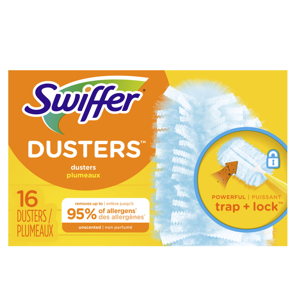 Swiffer - Recharges de plumeaux Dusters multi-surfaces - Paquet de 16 ...