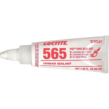 Loctite Thread Sealant 565 Pst Controlled Strength, Tube, 50 mL - 3 ...