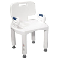 Drive Medical – Banc pour baignoire avec dossier et accoudoirs ...
