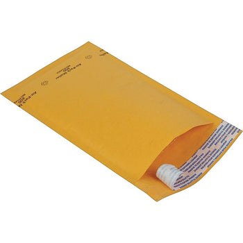 Staples Professional Kraft Bubble Mailer Envelopes #0 - 6.5" L x 10" W ...