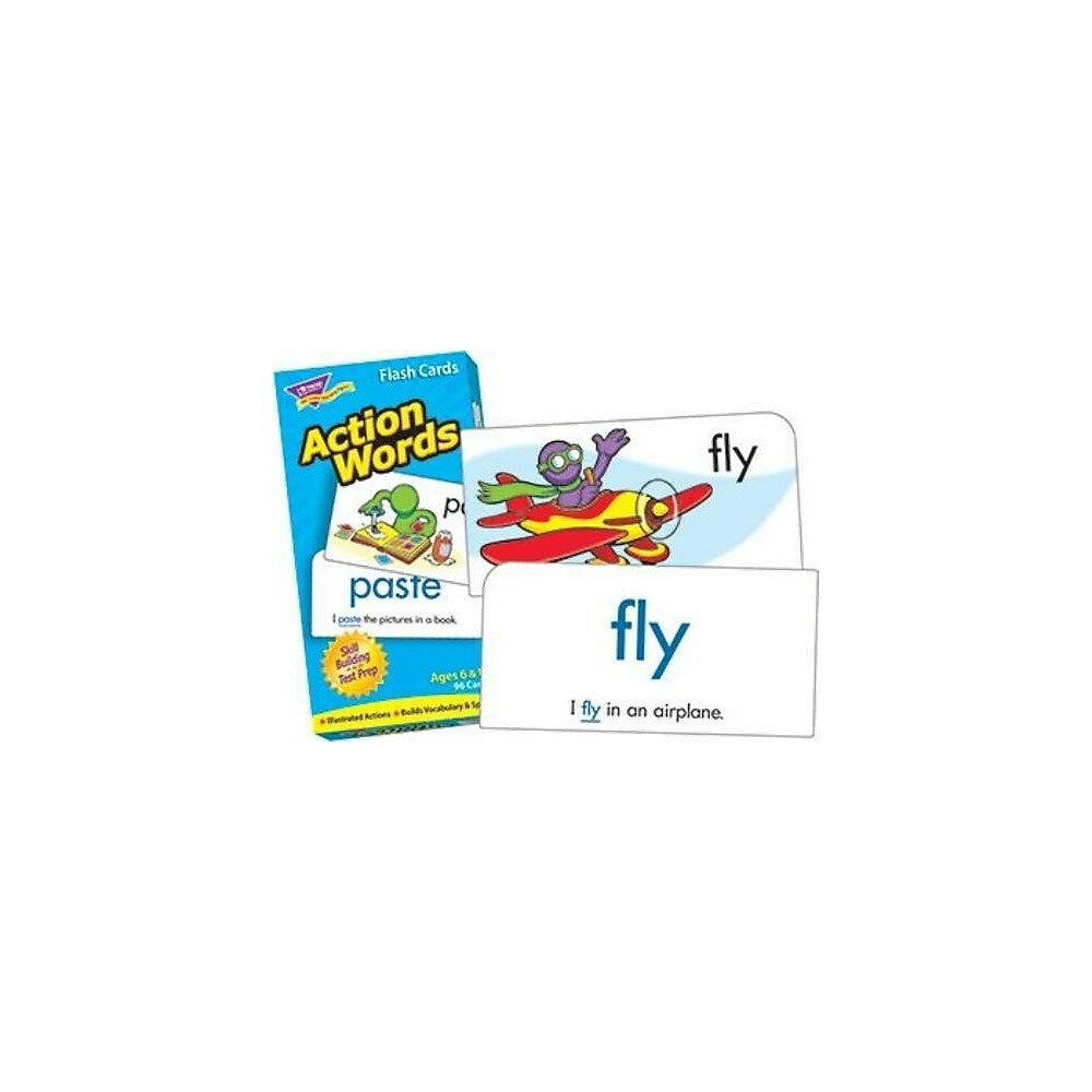 Trend Enterprises Action Words Skill Drill Flash Cards, Grade 1 - 3rd ...