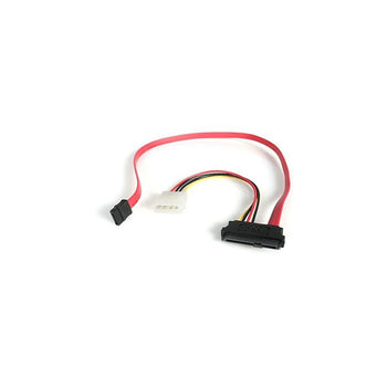 StarTech 18in SAS 29 Pin to SATA Cable with LP4 Power | bureauengros.com
