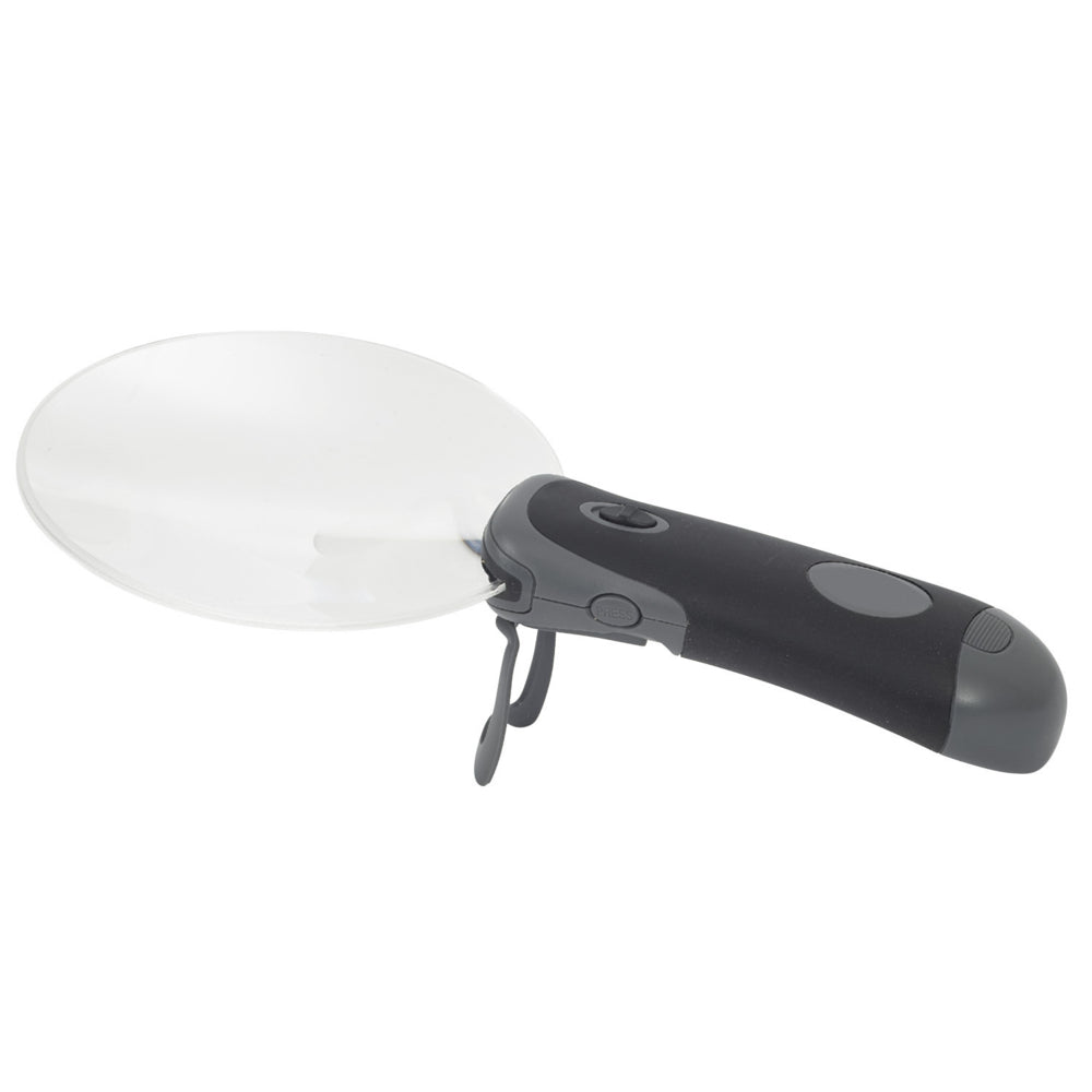 TRU RED - Loupe sans monture ronde avec lumière à LED - 5 po ...