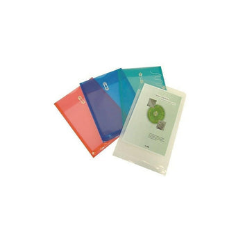 Filexec Poly Envelope, Top load, String Closure, 1.5" Gusset, Red, 24 ...