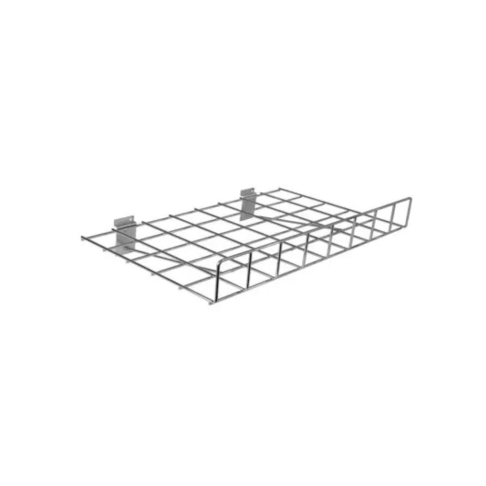 Eddie's - Tablette metallique plate Slatwall - 15 po de profondeur x 24 ...